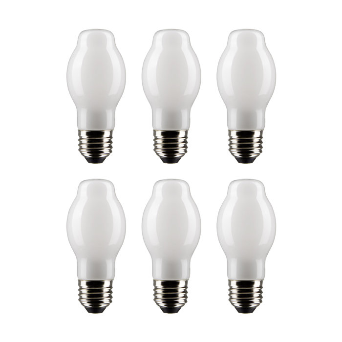 Satco 65 Watt Equivalent BT15 E26/Medium (Standard) Dimmable 5000K LED Bulb | Wayfair